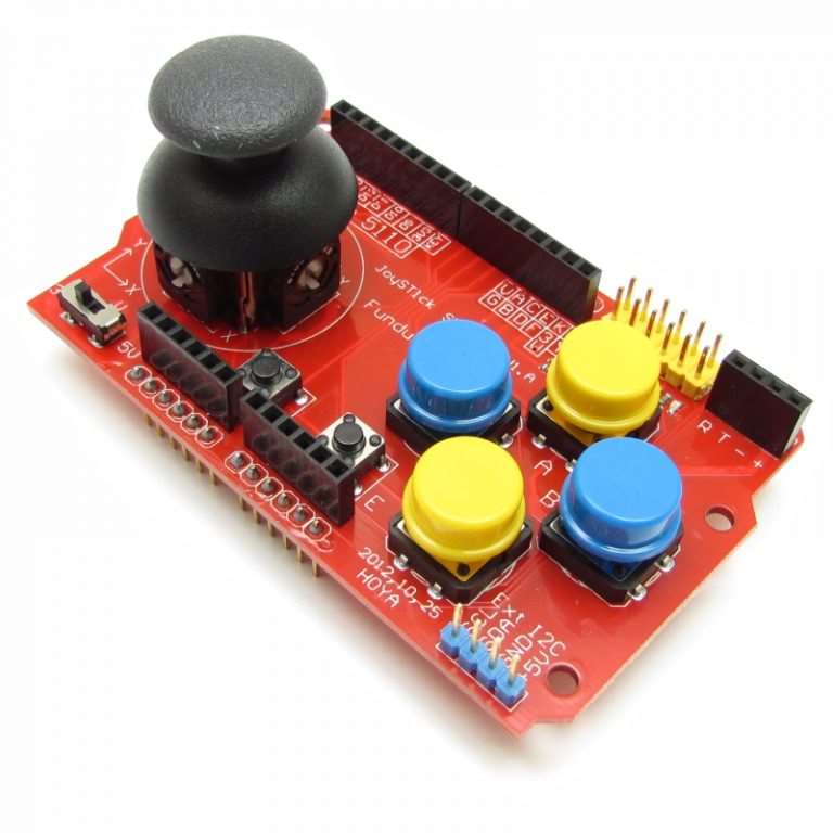 Arduino Shield Joystick - para PS2 Uno Mega Robótica | Tecnotronics