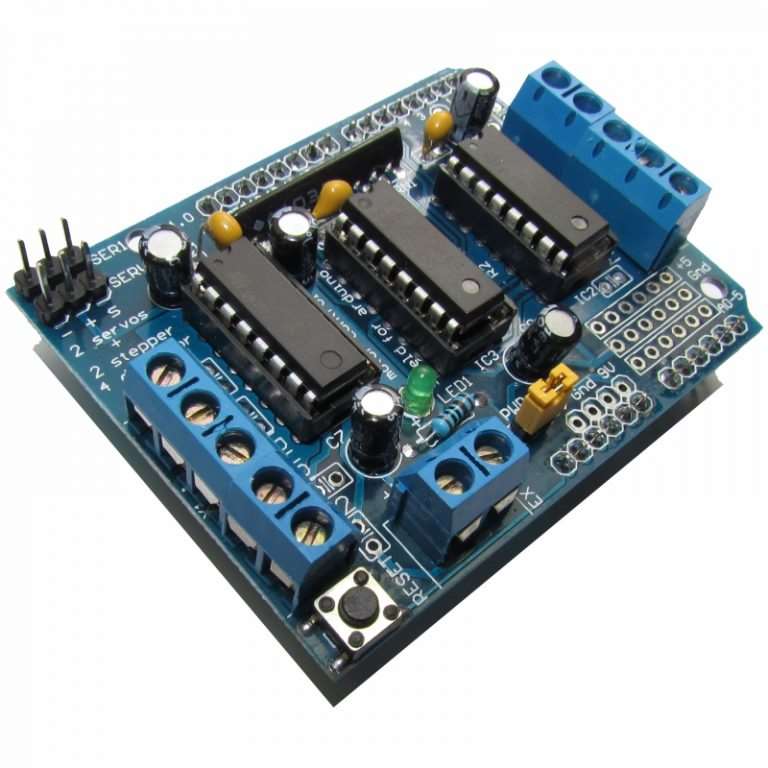 Ponte H L293D driver para motor para Arduino Mega e Uno | Tecnotronics