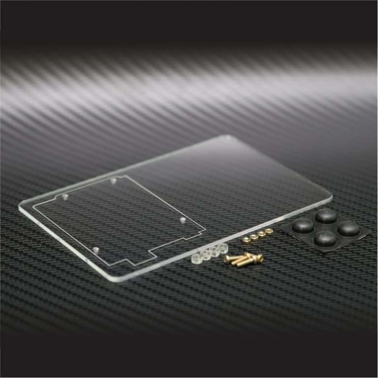 Base Acrílica Para Fixar Placa Arduino Uno E Protodoard | Tecnotronics