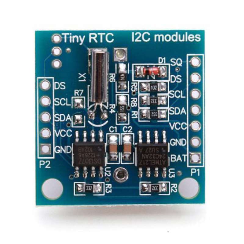 Relógio Tempo Real DS1307 I2C + Eeprom 24C32 | Tecnotronics