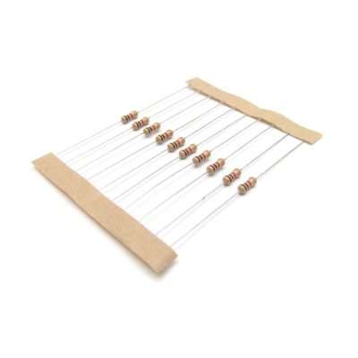 Resistor 1K 1/4W | Kit com 10 unidades | Tecnotronics