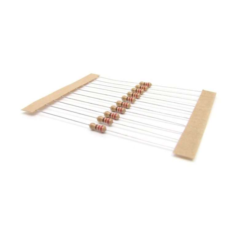 Resistor 220R 1/4W | Kit com 10 unidades | Tecnotronics