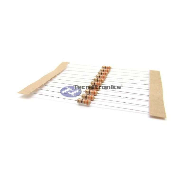 Resistor 330R 1/4W | Kit com 10 unidades | Tecnotronics