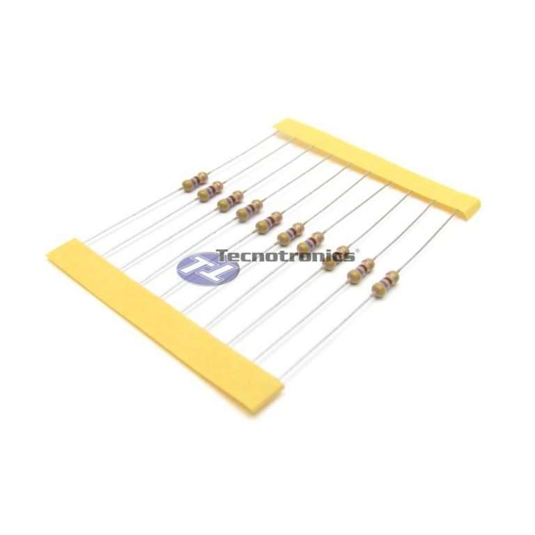 Resistor 470R 1/4W | Kit com 10 unidades | Tecnotronics