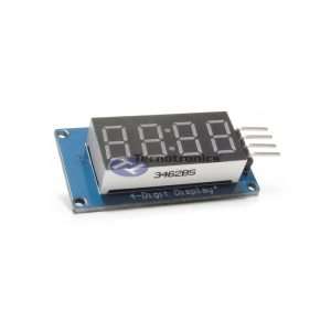 Módulo Display 7 Segmentos 4 Dígitos Vermelho | Tecnotronics